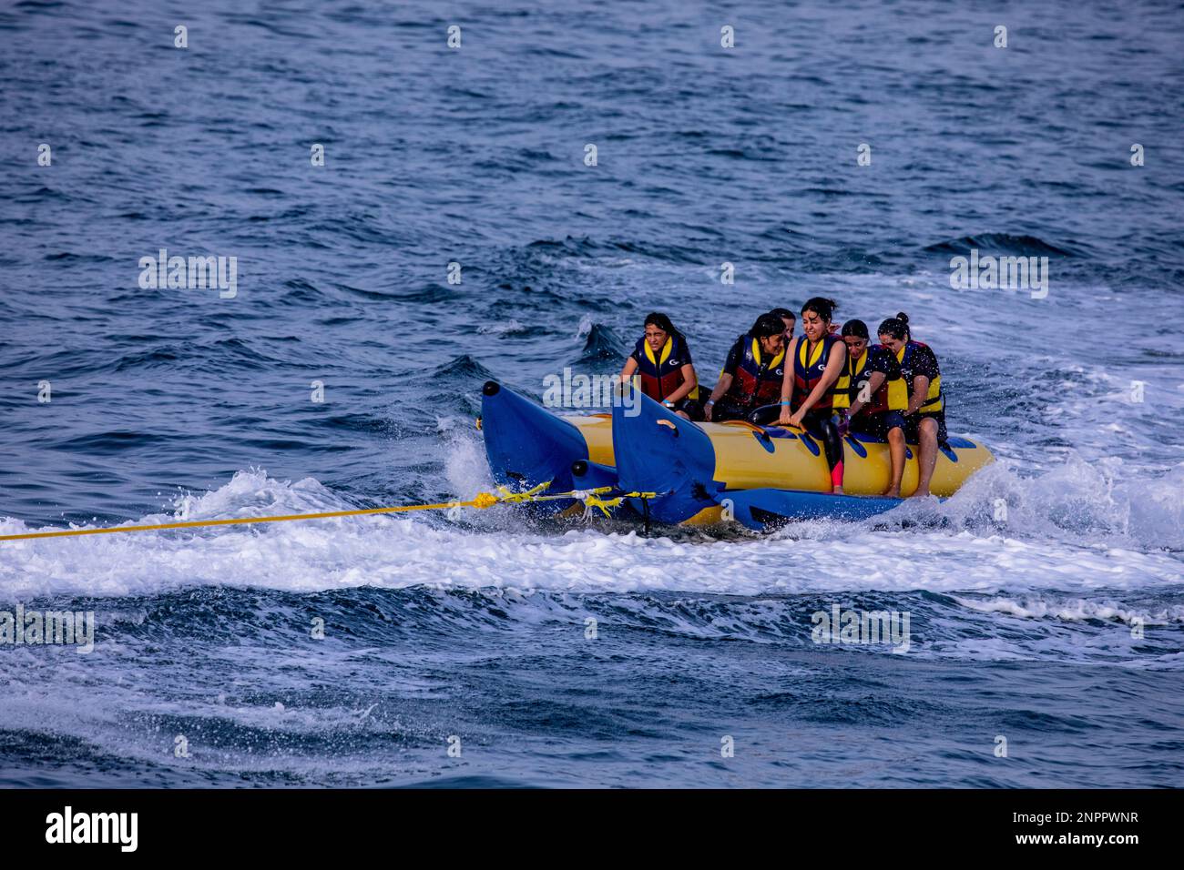 Beautiful view of sea activities for tourists in Persian Gulf. Manama ...