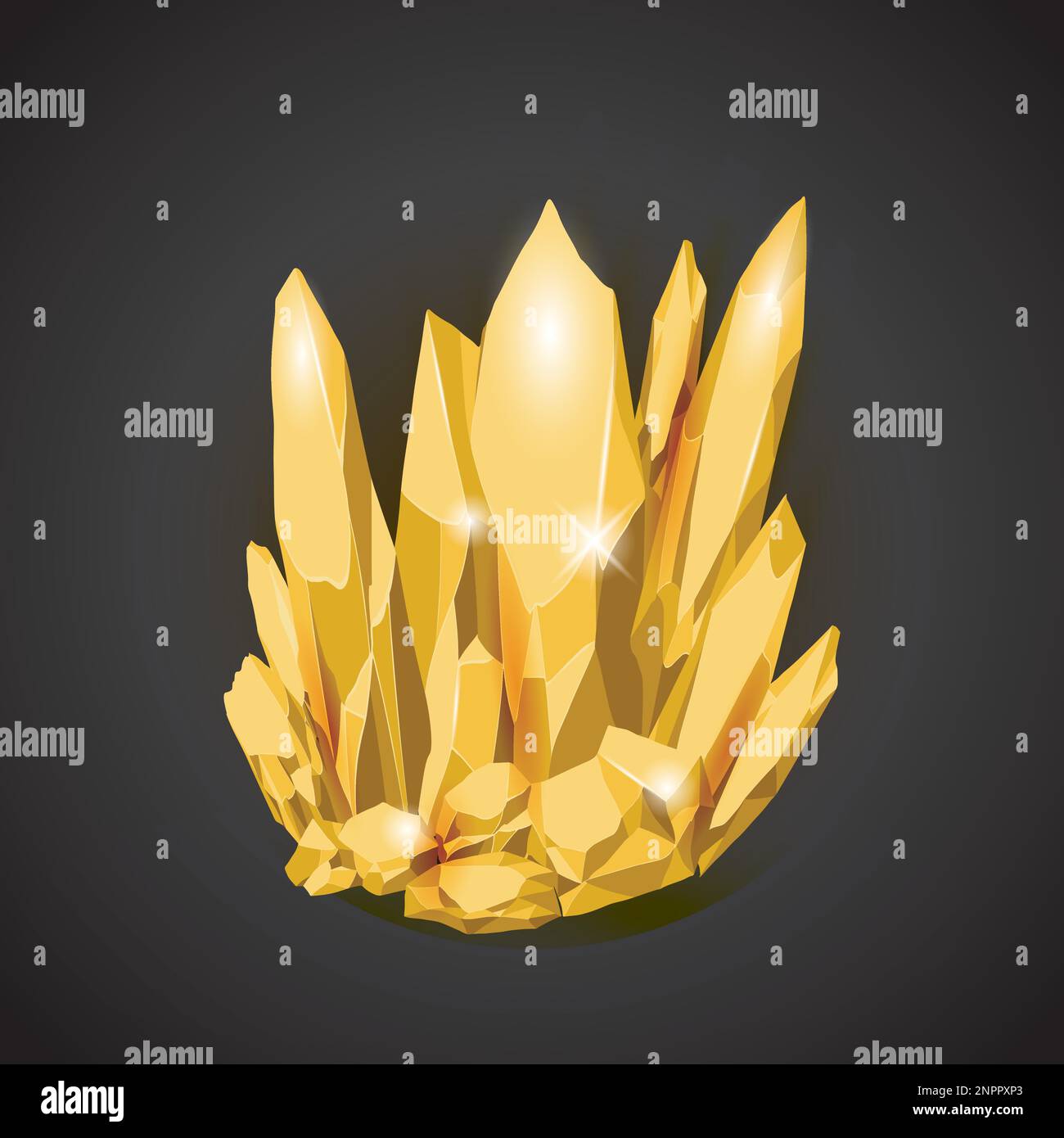 Crystal gems game assets collection, Cartoon Magic gemstones and ...