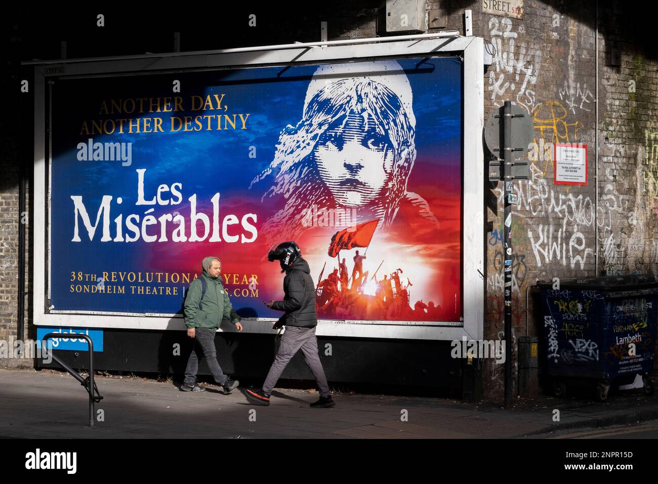 West End theatre show billboard advertising posters for the Theatreland ...