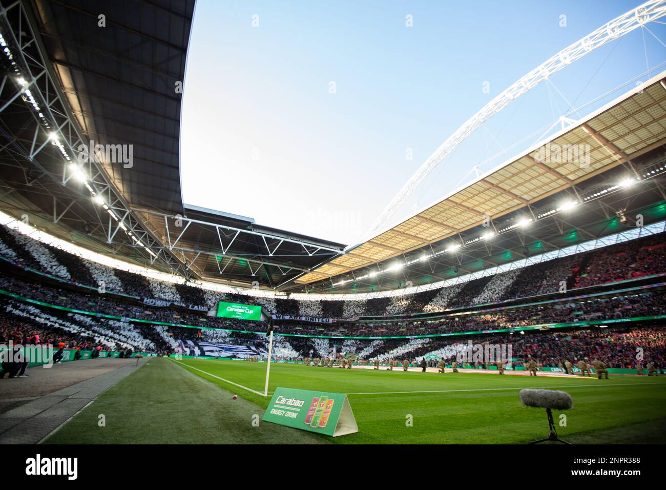 Wembley Stadium, London on Sunday 26th February 2023. Wembley Stadium ...