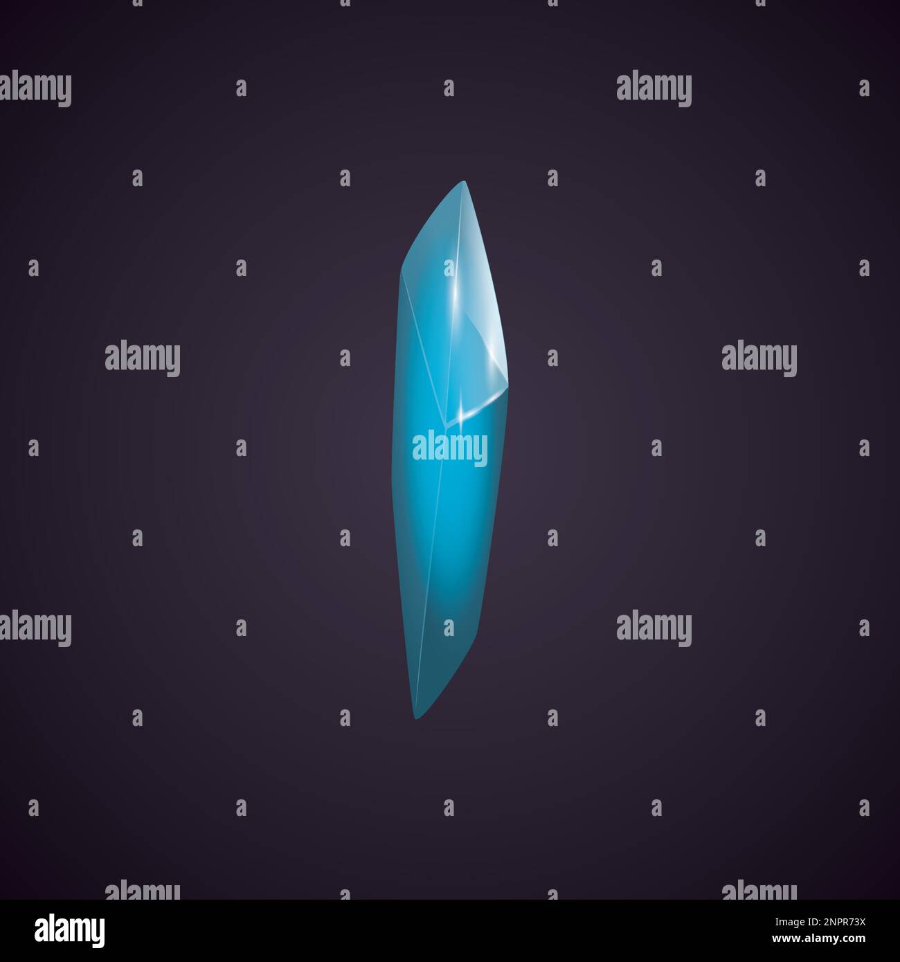 Crystal and natural mineral. Cartoon Magic Gemstone. Game asset. vector ...