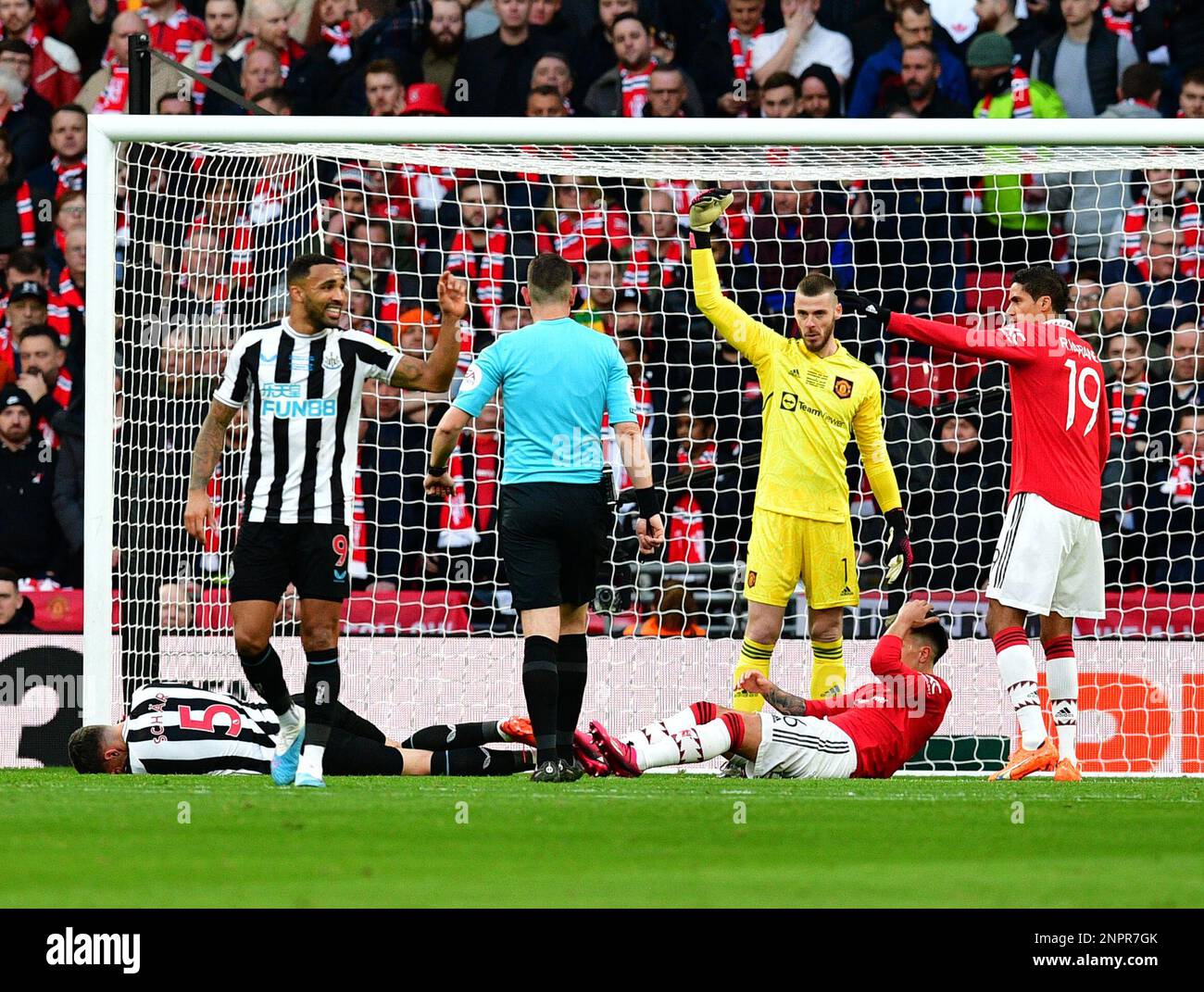 Wembley, London, UK. 26th Feb, 2023. Davis De Gea Goalkeeper of ...