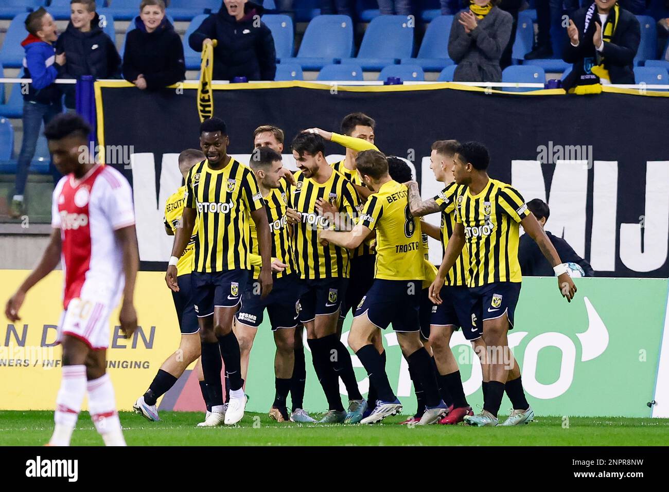 Vitesse vs Ajax Eredivisie football at stadium the GelreDome in Arnhem ...