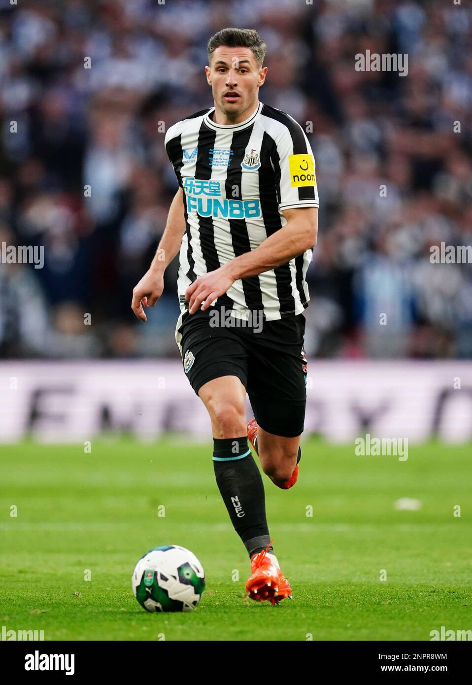Newcastle United's Fabian Schar during the Carabao Cup Final match at ...