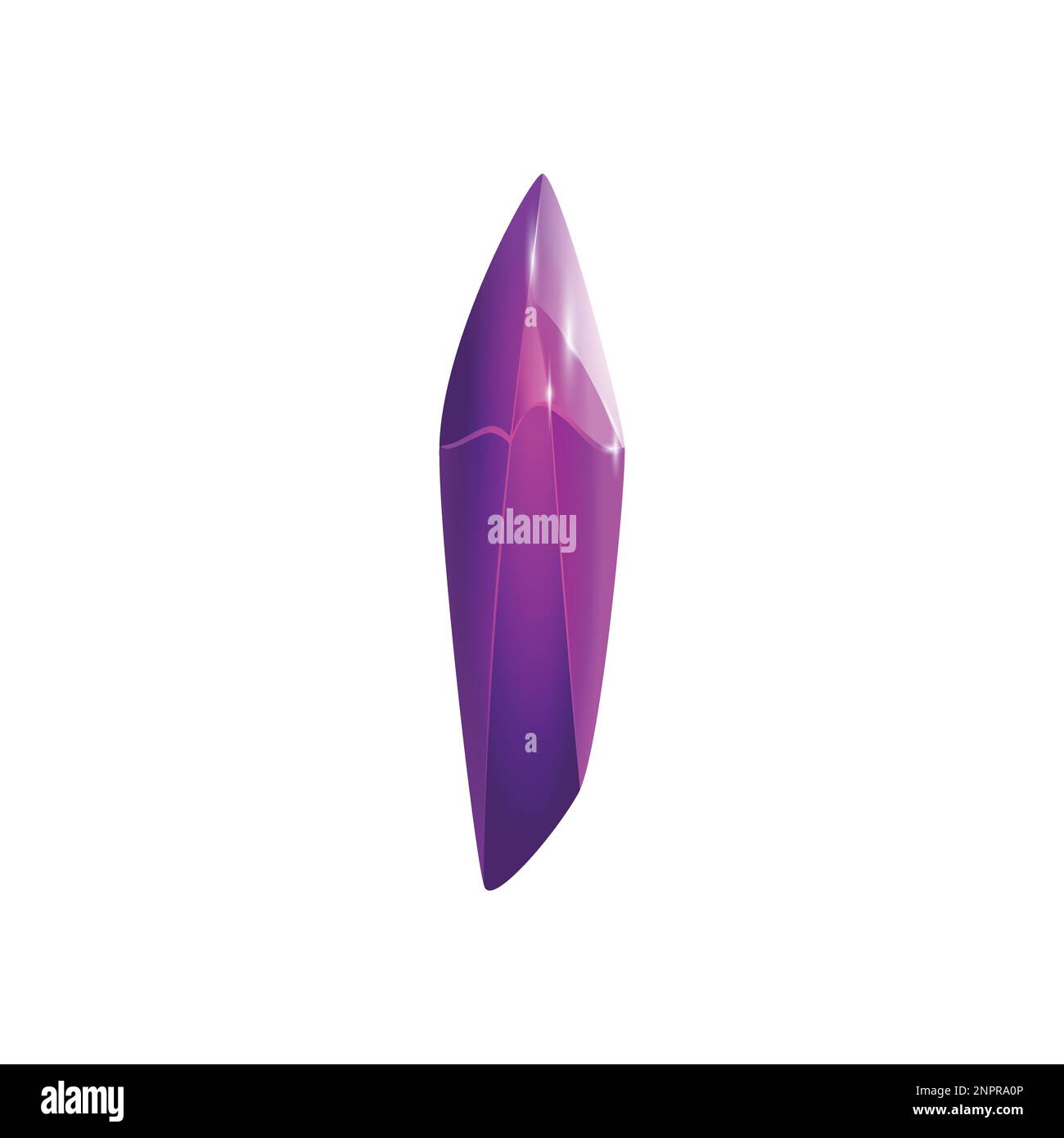 Crystal and natural mineral. Cartoon Magic Gemstone. Game asset. vector ...