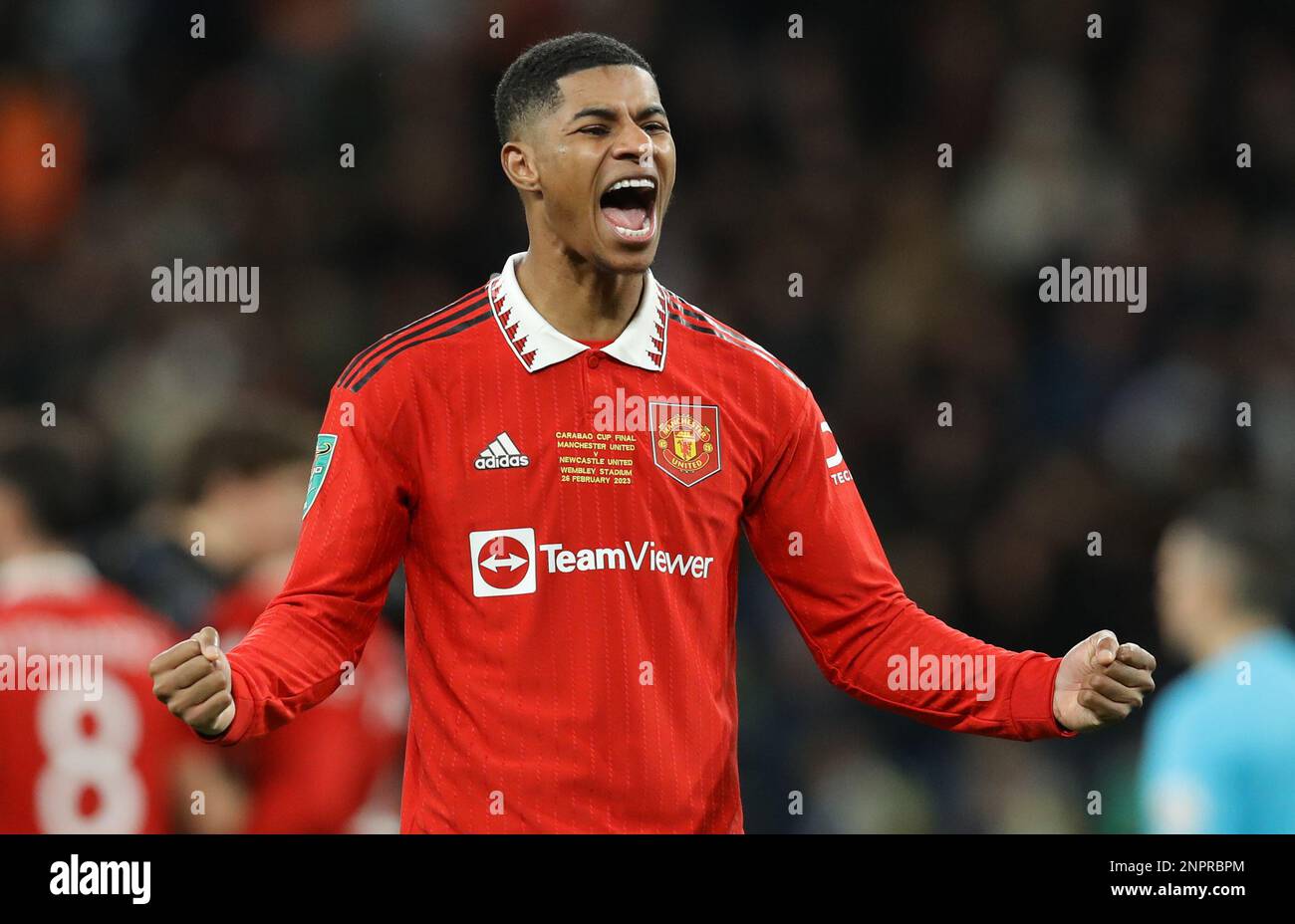 Marcus rashford 2023 celebrates hi-res stock photography and images - Alamy