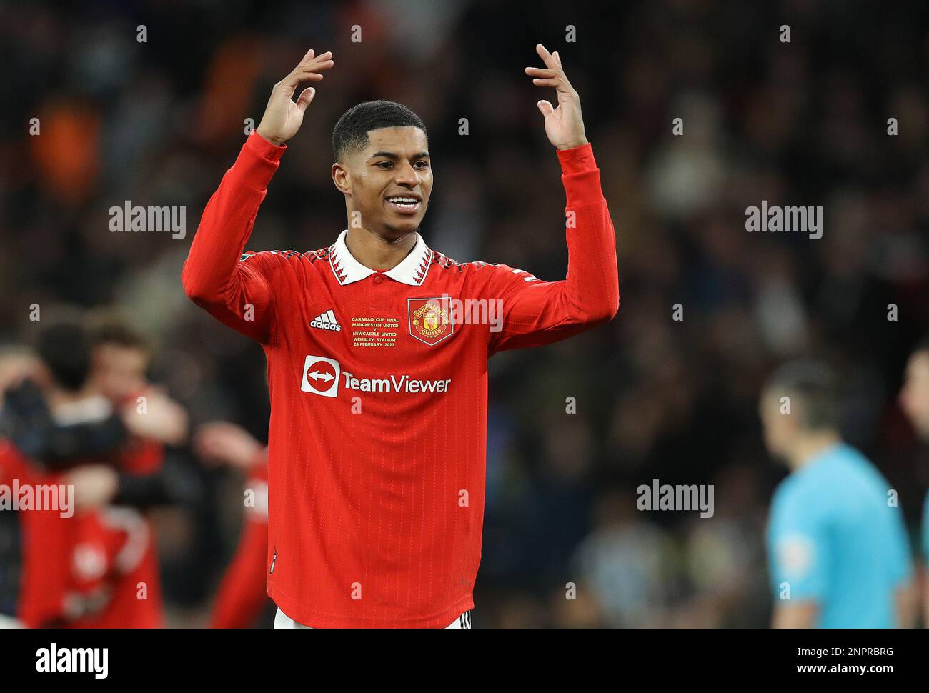 Marcus rashford 2023 celebrates hi-res stock photography and images - Alamy