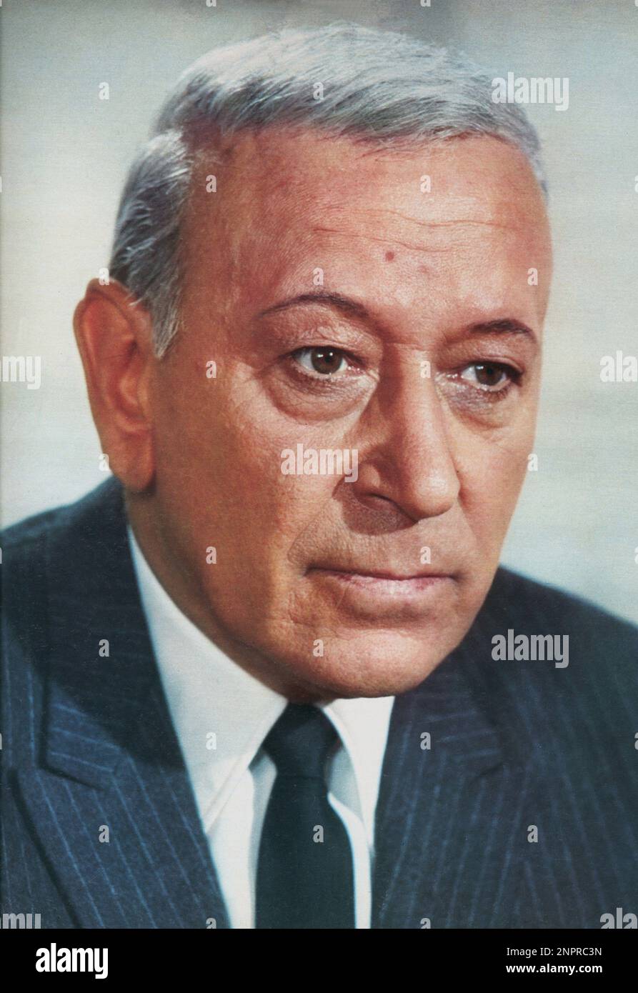 1960 : The movie actor GEORGE RAFT ( born George Ranft , New York 1895 ...