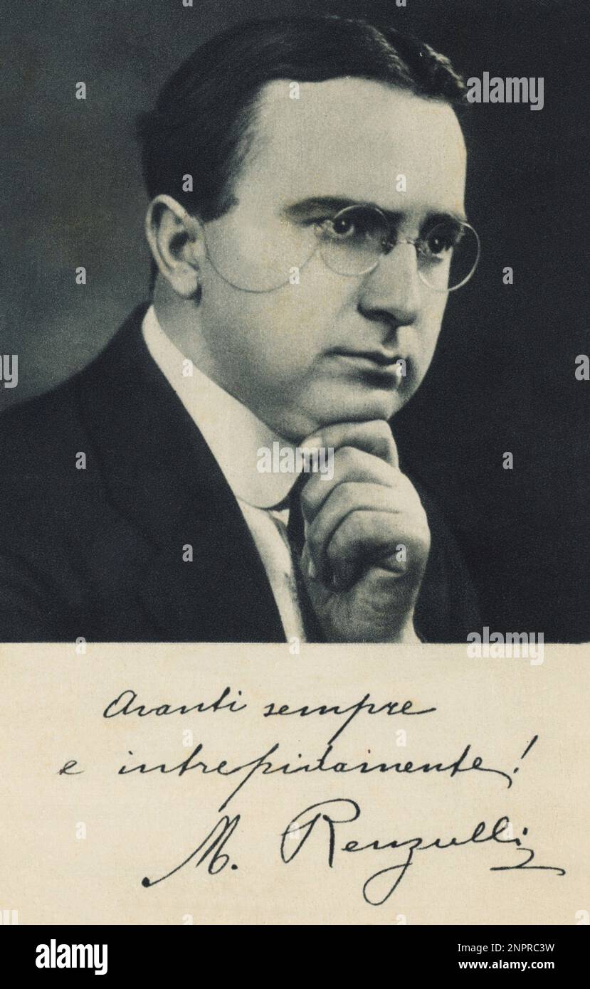 1928 ca. : The italian journalist MICHELE RENZULLI ( aka Nautilus ...