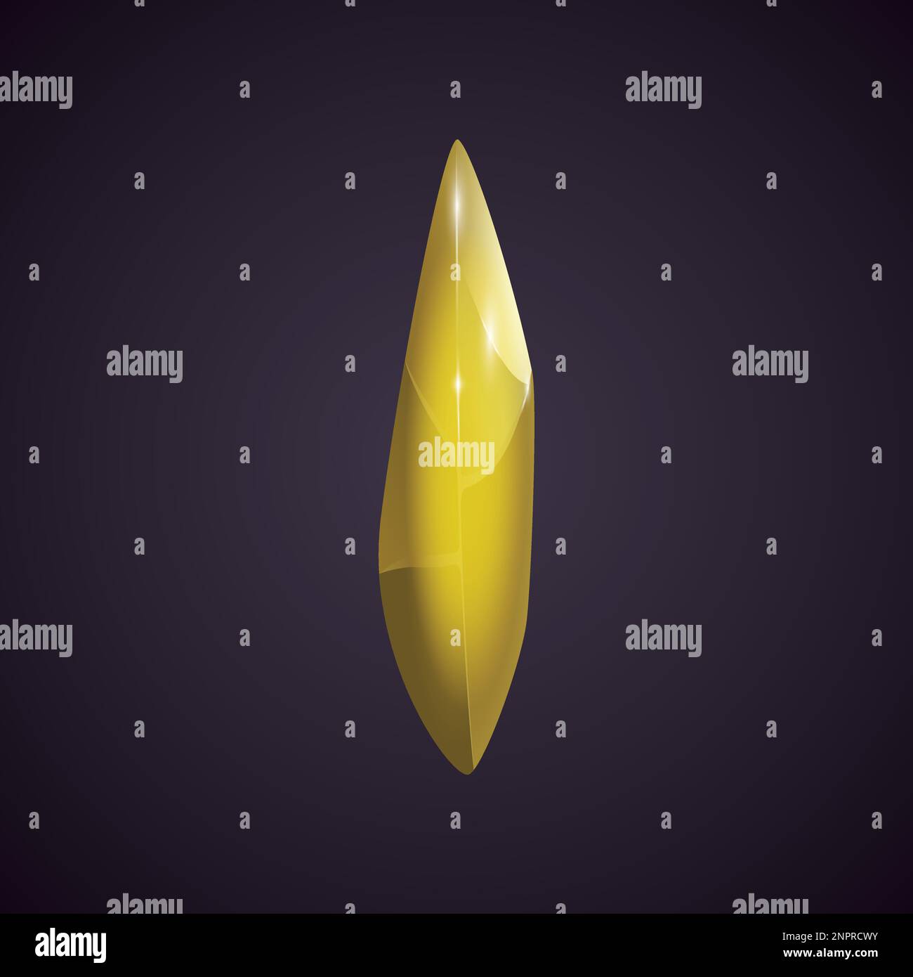 Crystal and natural mineral. Cartoon Magic Gemstone. Game asset. vector ...