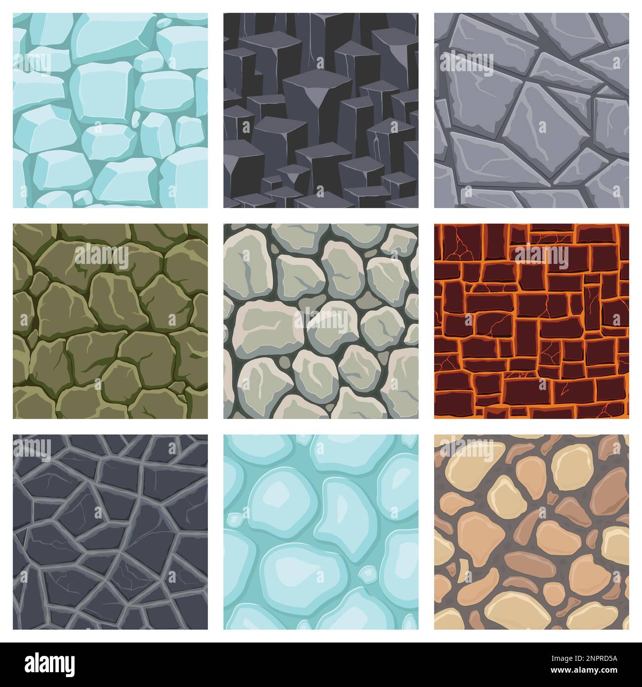 Seamless Cartoon Textures