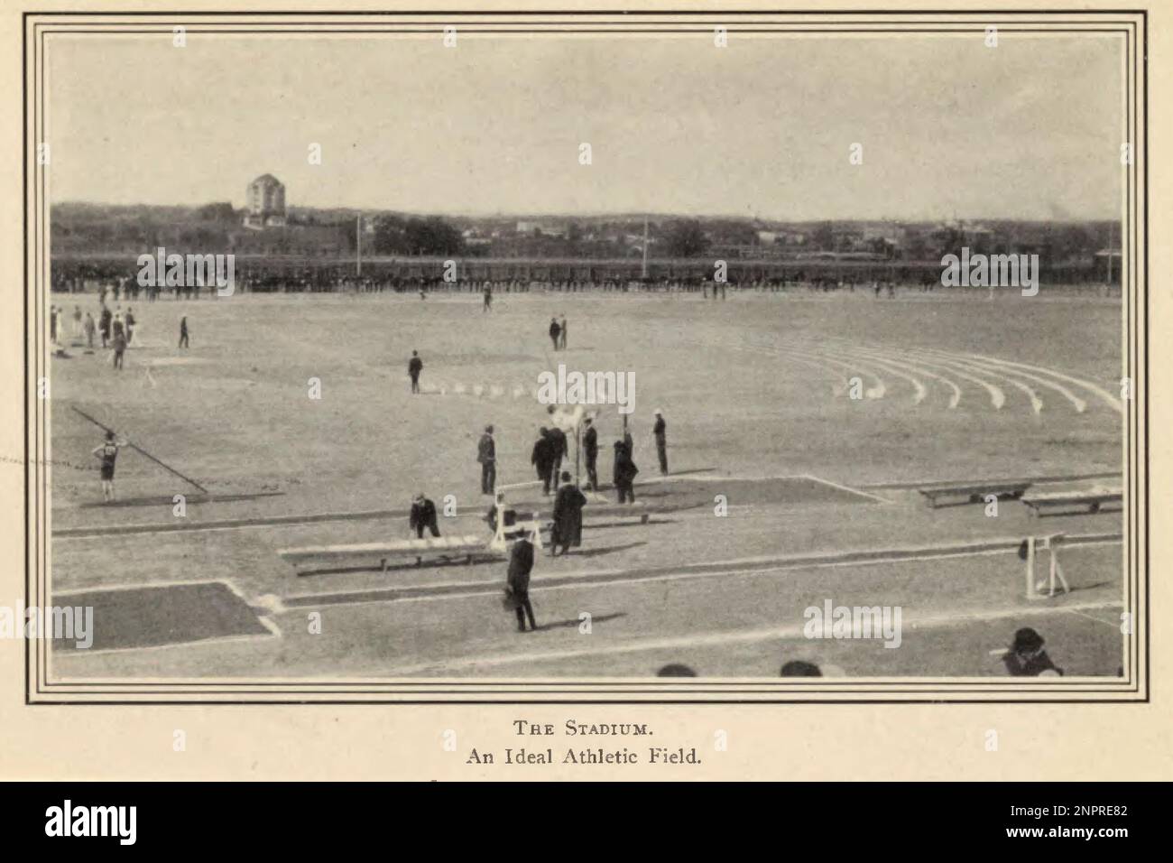 This image provided by the Library of Congress, shows the athletics ...