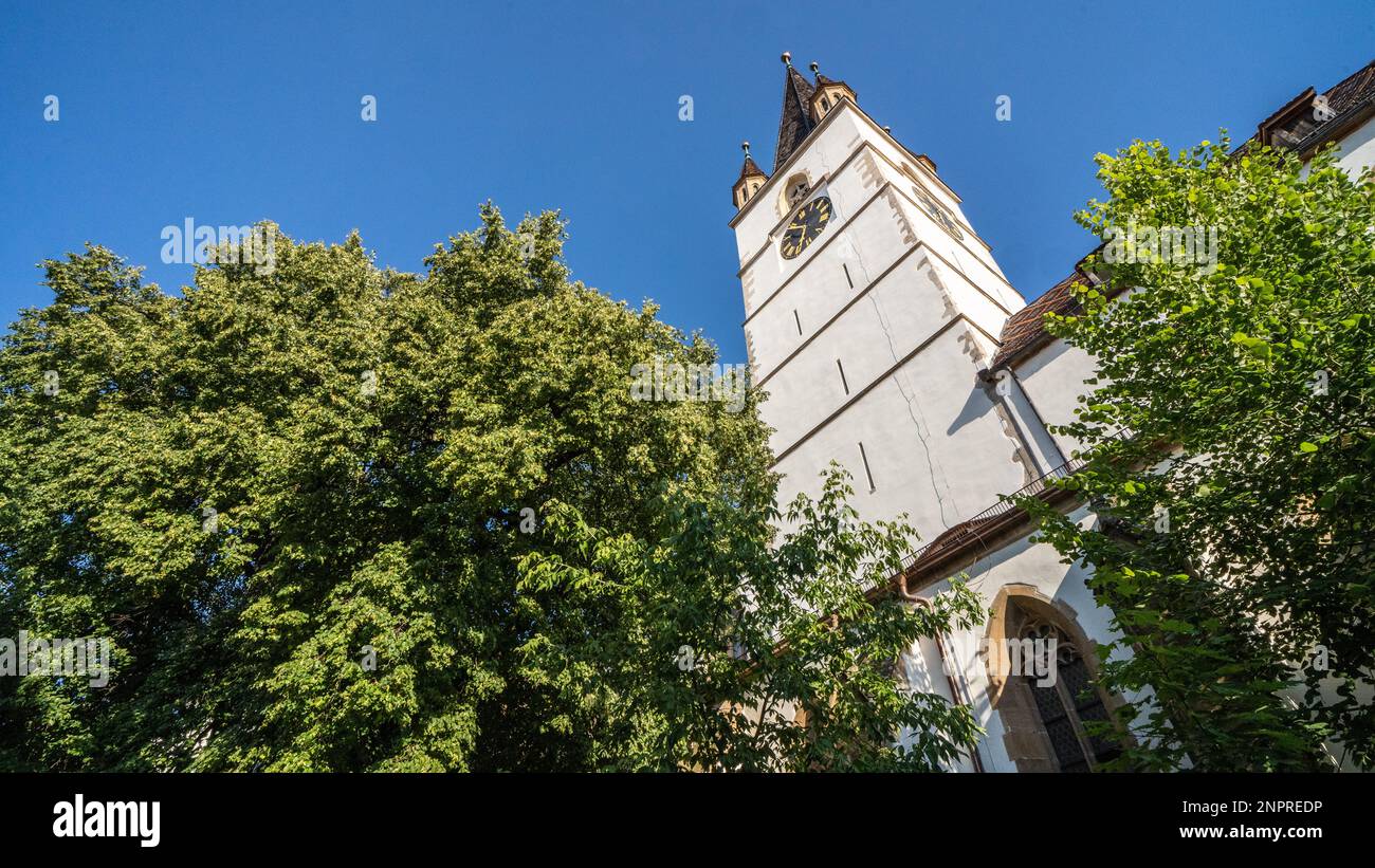 Romanian Transylvanian villages and buildings architecture Stock Photo ...