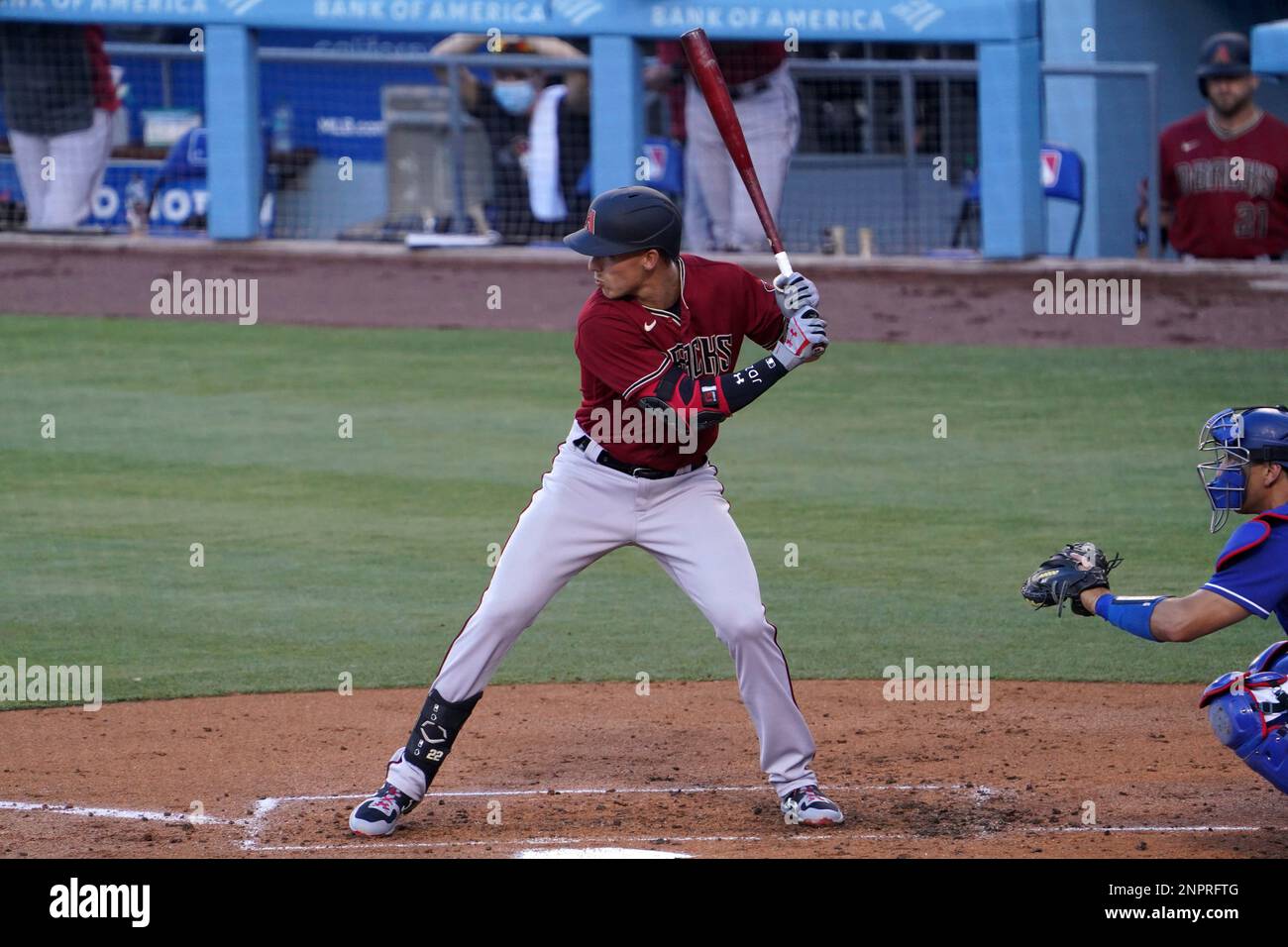 Arizona Diamondbacks first baseman Jake Lamb (22) bats during a ...