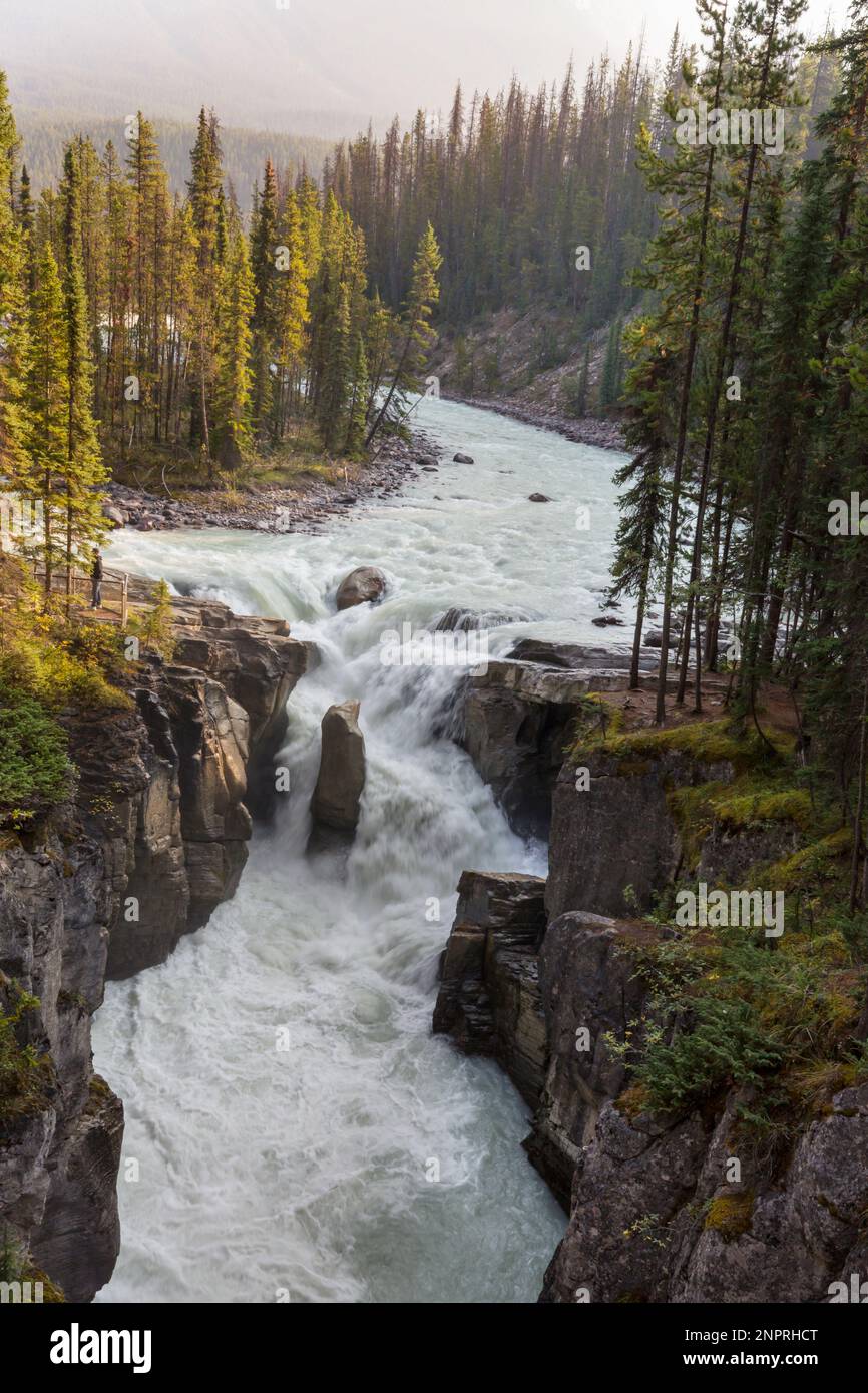 Beautiful mountains river in summer season, Canada Stock Photo - Alamy