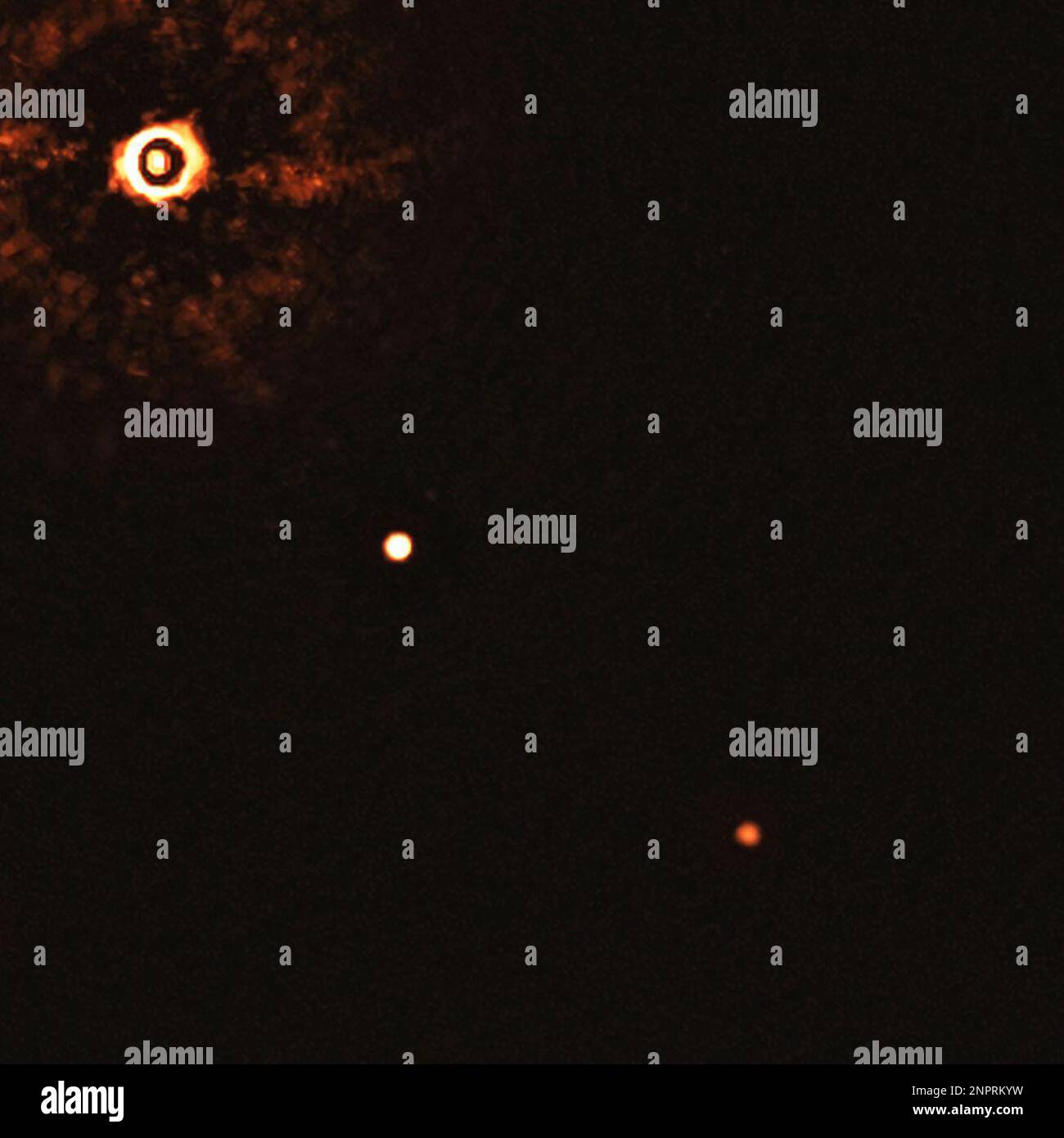 This image made available by the European Southern Observatory in July ...