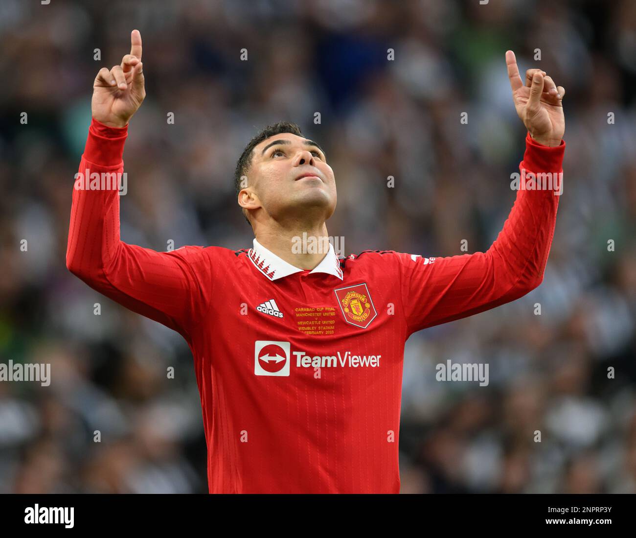 London, UK. 26th Feb, 2023. 26 Feb 2023 - Manchester United v Newcastle United - Carabao Cup ...