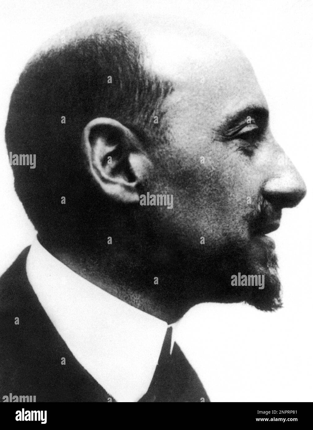 Profile of temples Black and White Stock Photos & Images - Alamy