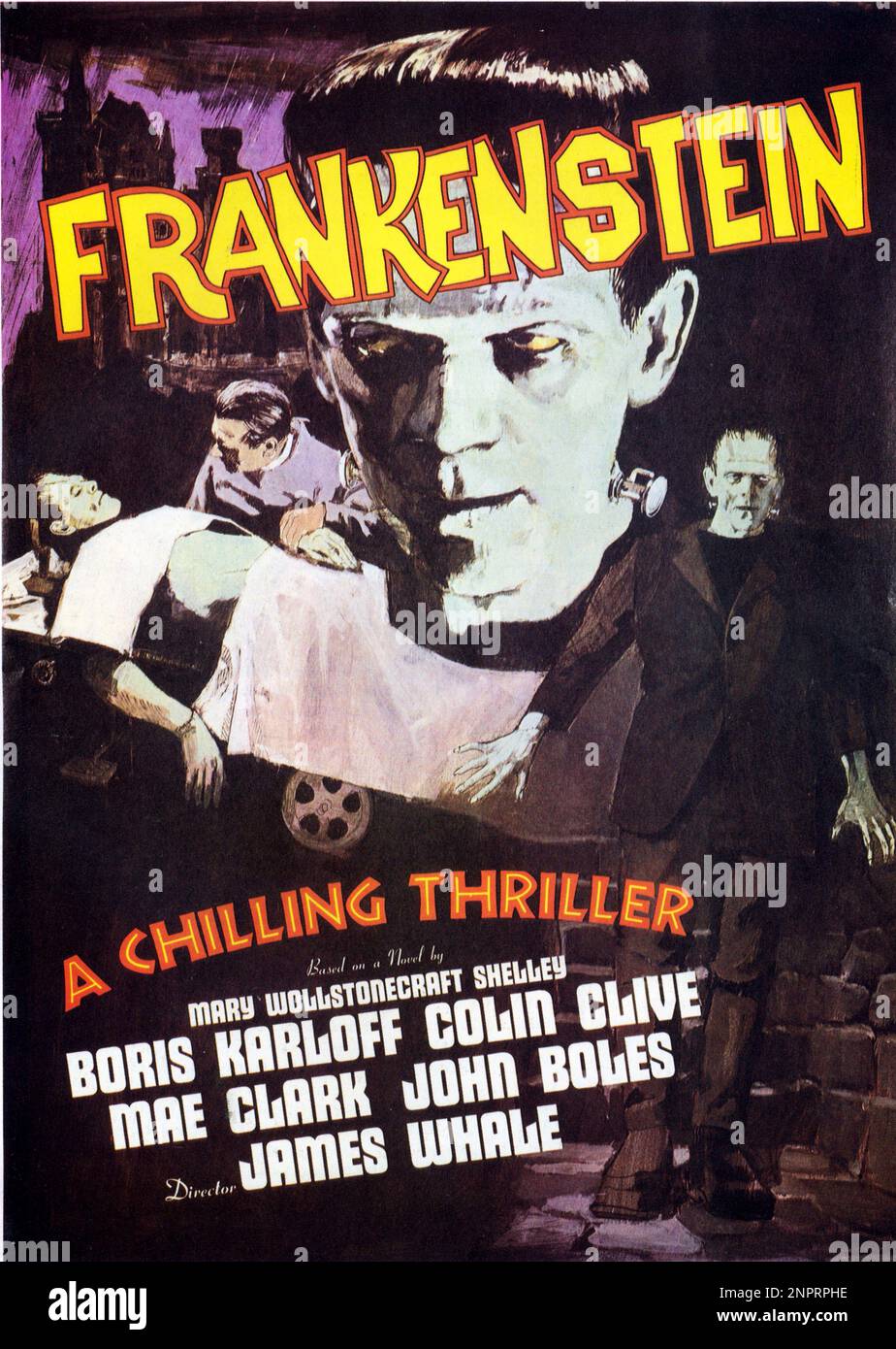 Frankenstein 1994 Poster MARY SHELLEY'S FRANKENSTEIN FRENCH (15"x 21")