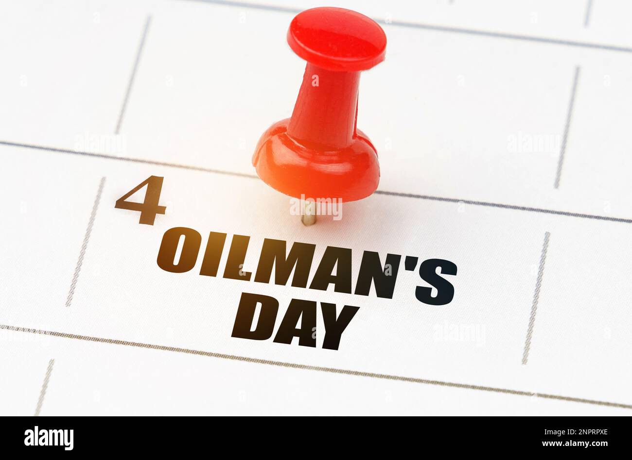 International holidays. On the calendar grid, the date and name of the ...