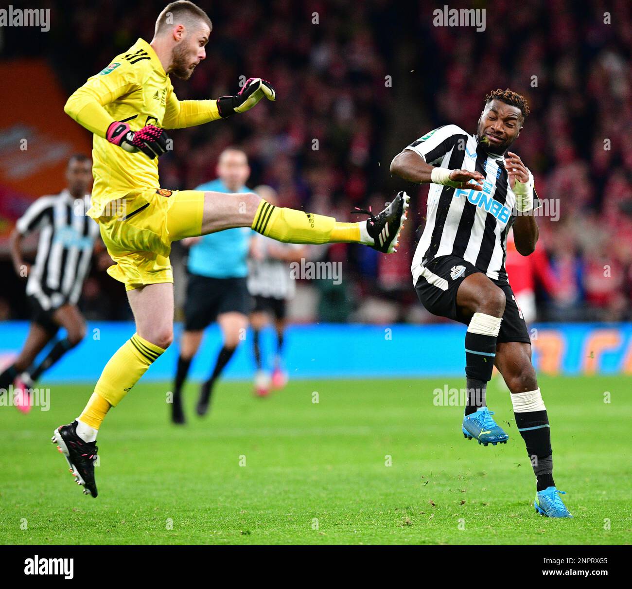 Wembley, London, UK. 26th Feb, 2023. Davis De Gea Goalkeeper of ...