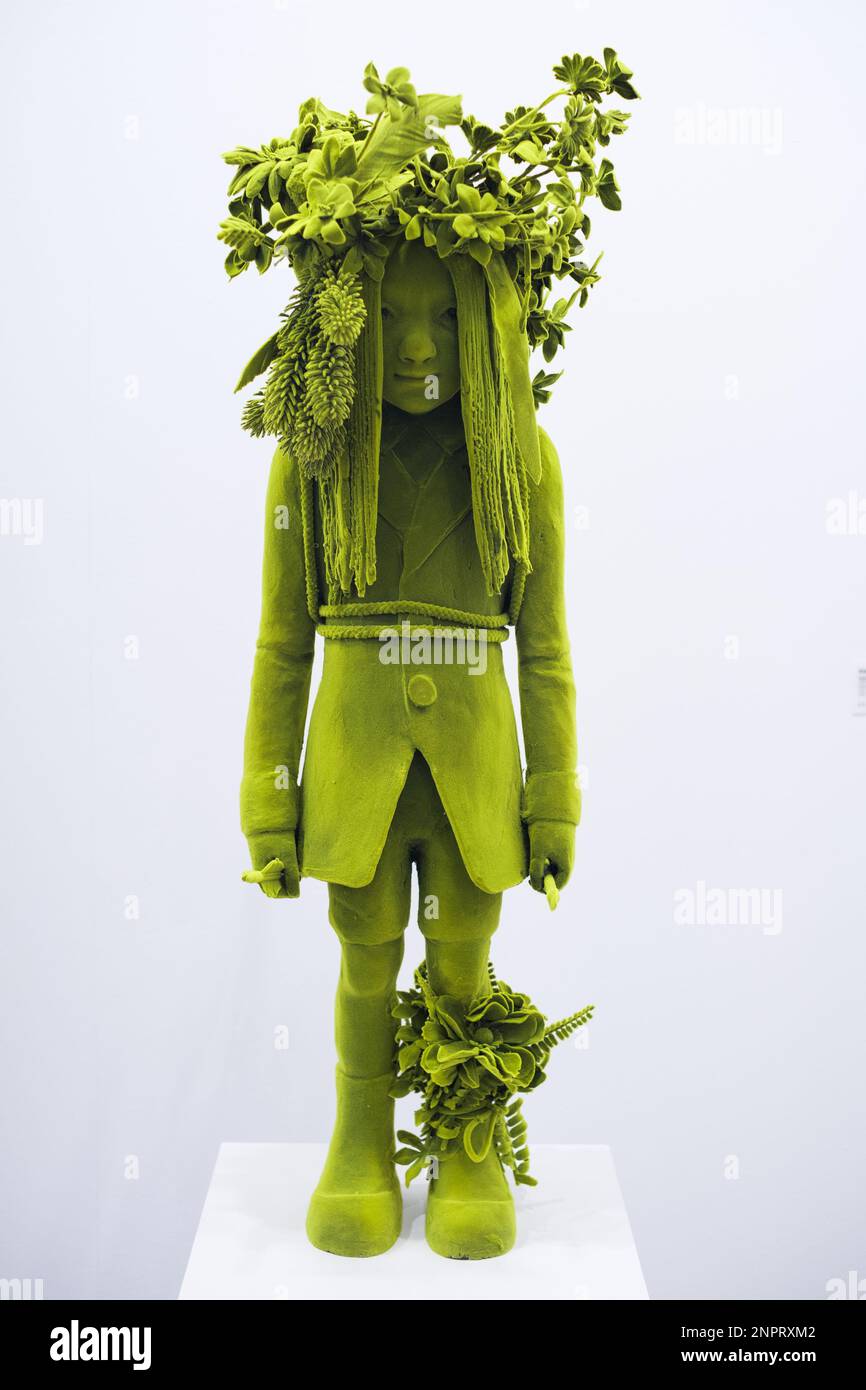 The sculpture of Artist Kim Simonsson seen displayed during the fourth ...