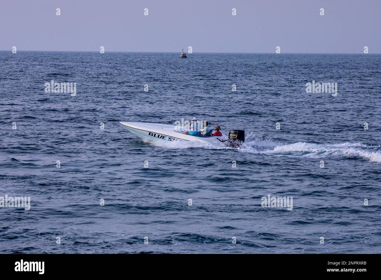 Beautiful view of sea activities for tourists in Persian Gulf. Manama ...