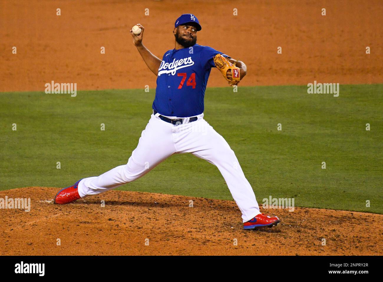 LOS ANGELES, CA - JULY 19: Los Angeles Dodgers pitcher Kenley Jansen ...
