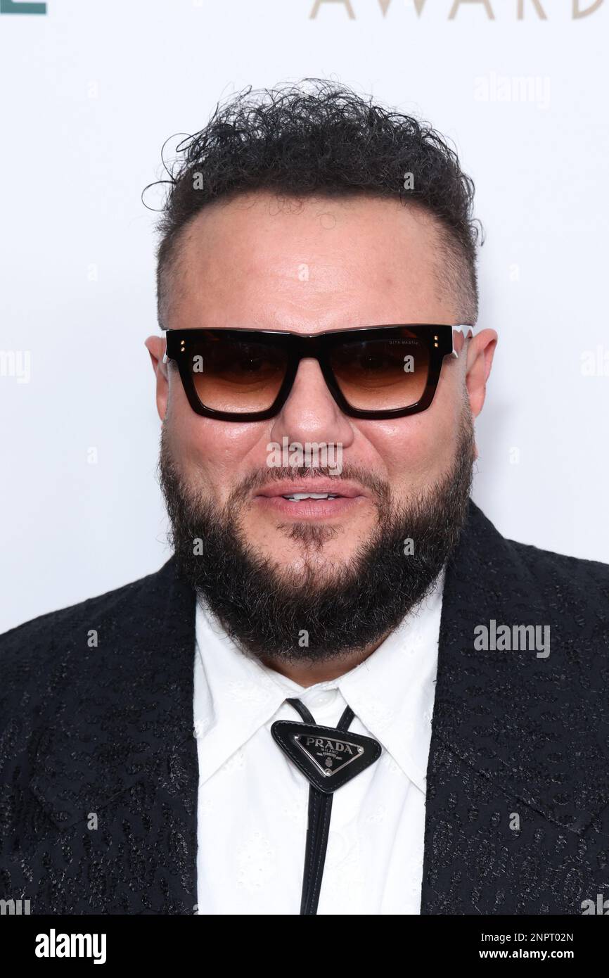 Mo Amer attends the 2023 Producers Guild Awards at The Beverly Hilton ...