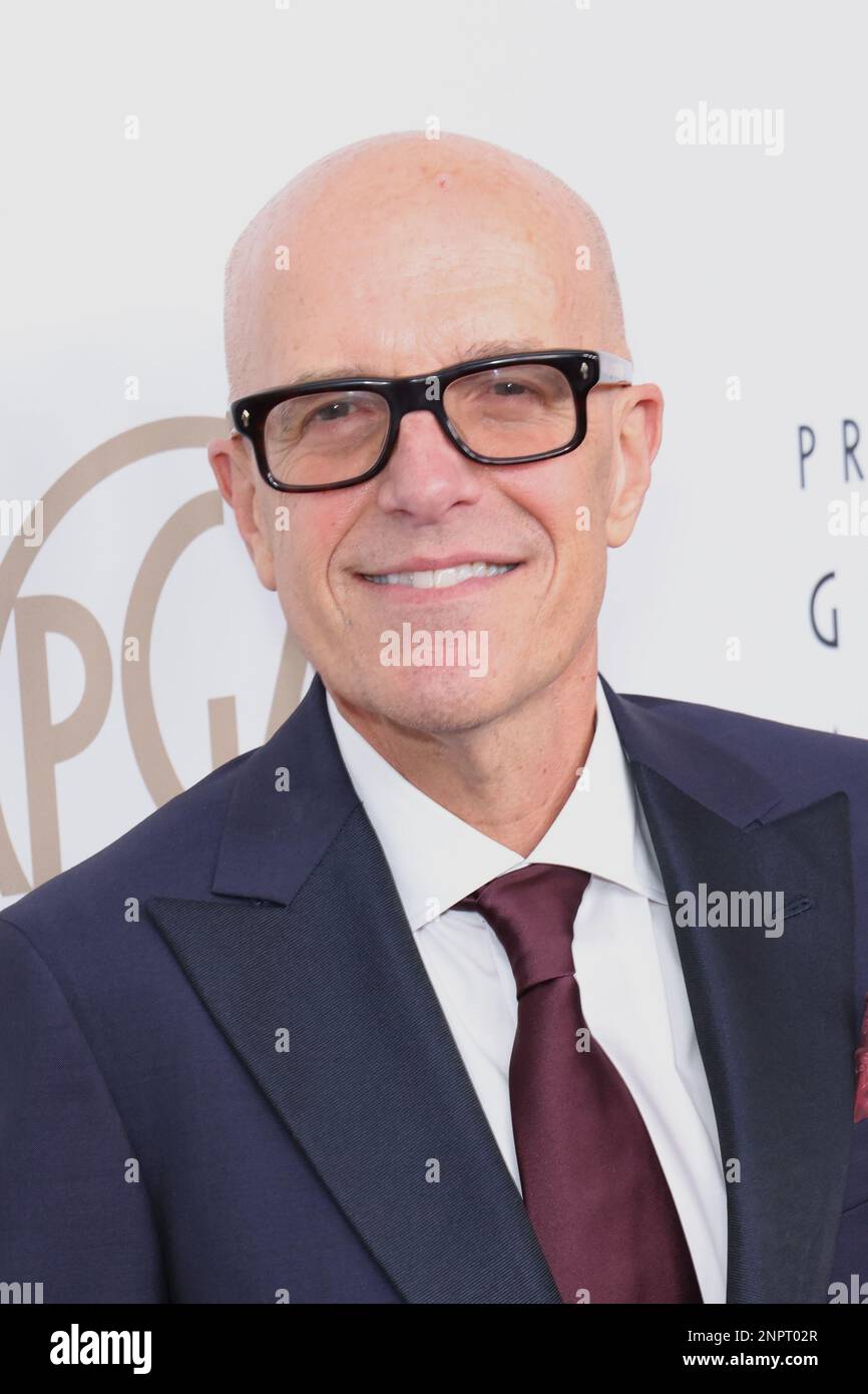 Donald De Line attends the 2023 Producers Guild Awards at The Beverly ...