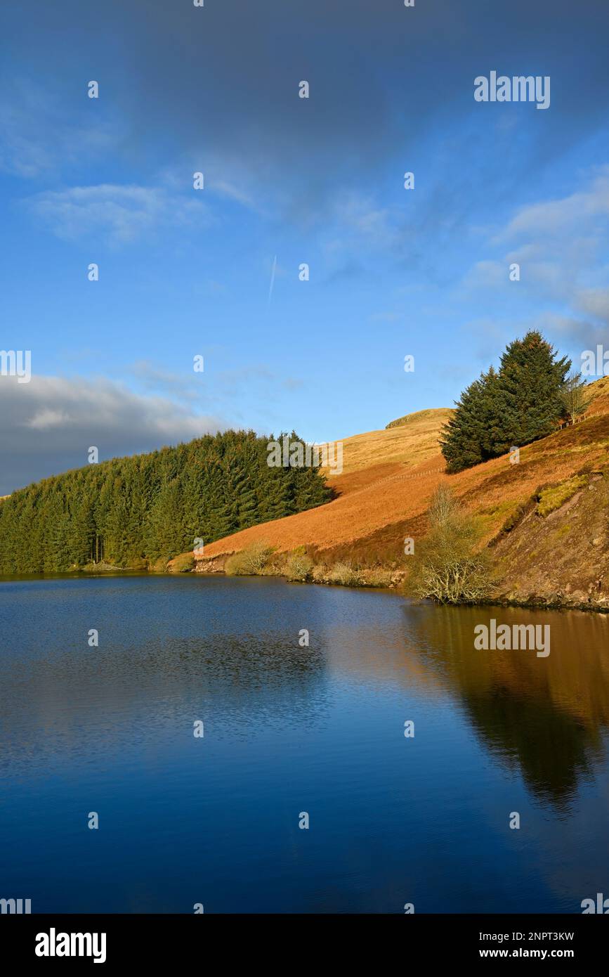 Upper Glendevon reservoir Perthshire Stock Photo - Alamy