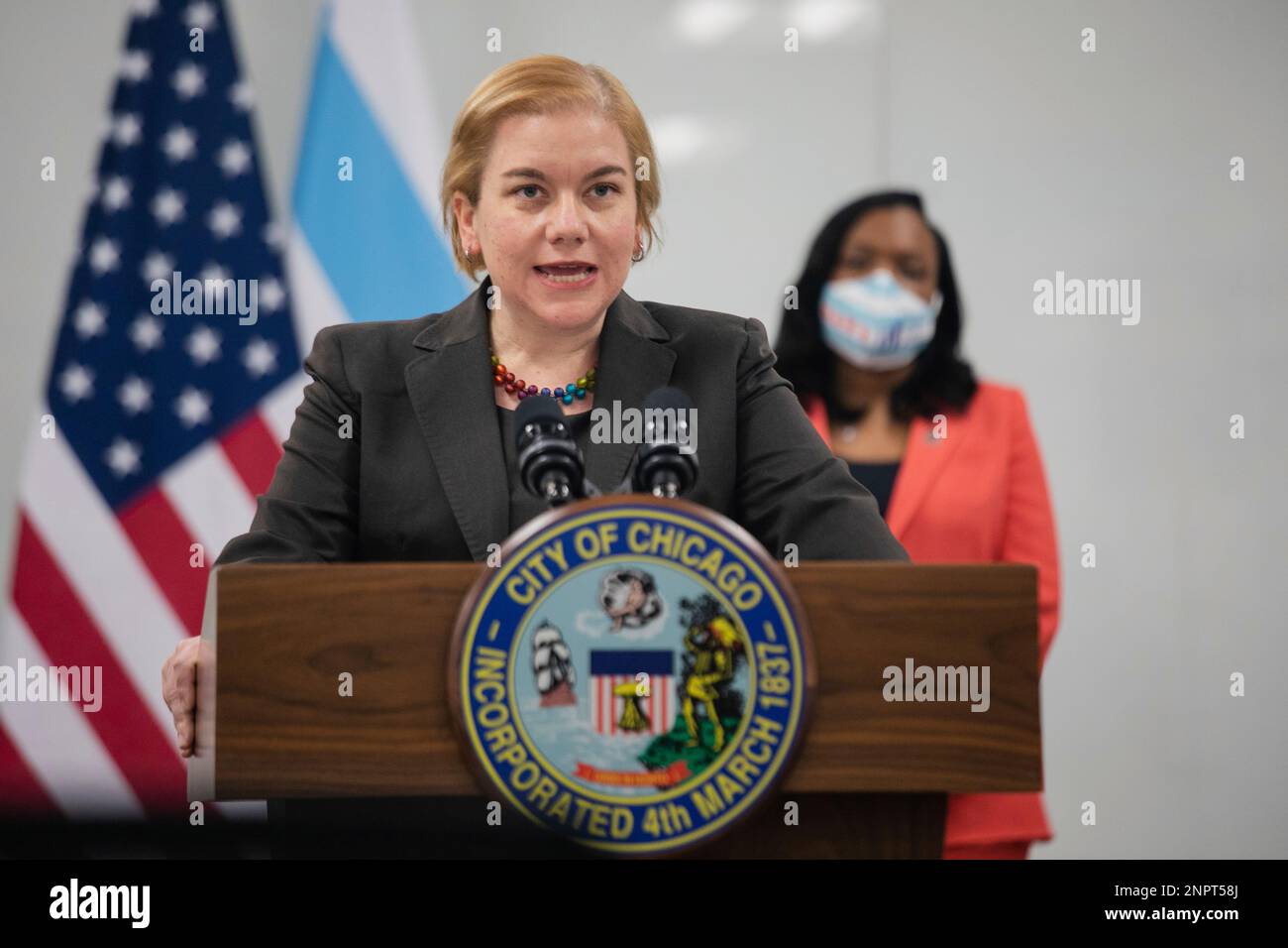 Chicago Department of Public Health Commissioner Dr. Allison Arwady ...