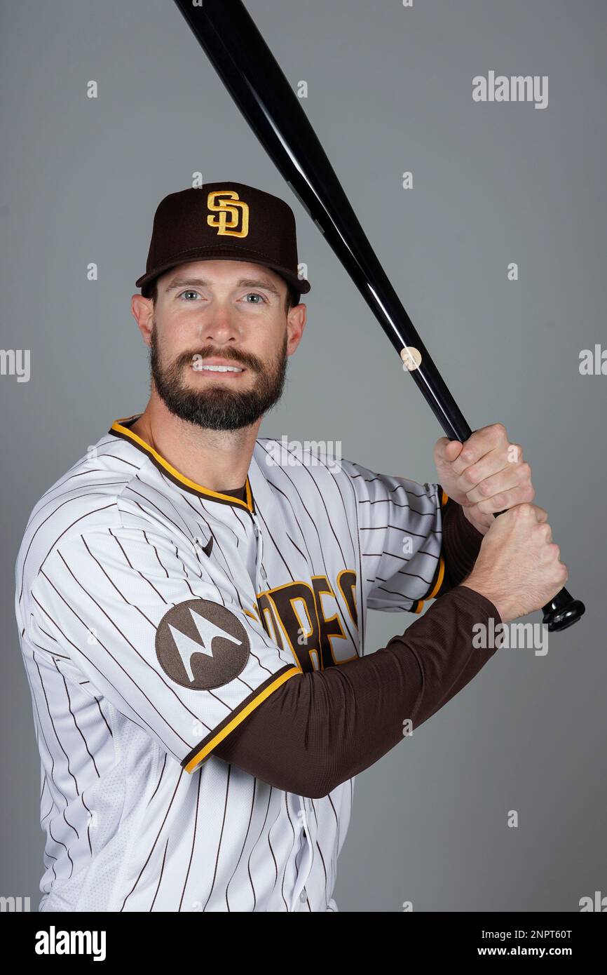 This is a 2023 photo of David Dahl of the San Diego Padres baseball ...