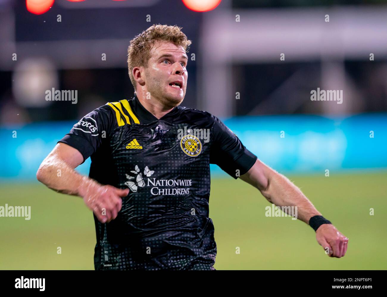 ORLANDO, FL - JULY 16: Columbus Crew defender Chris Cadden (2) during ...