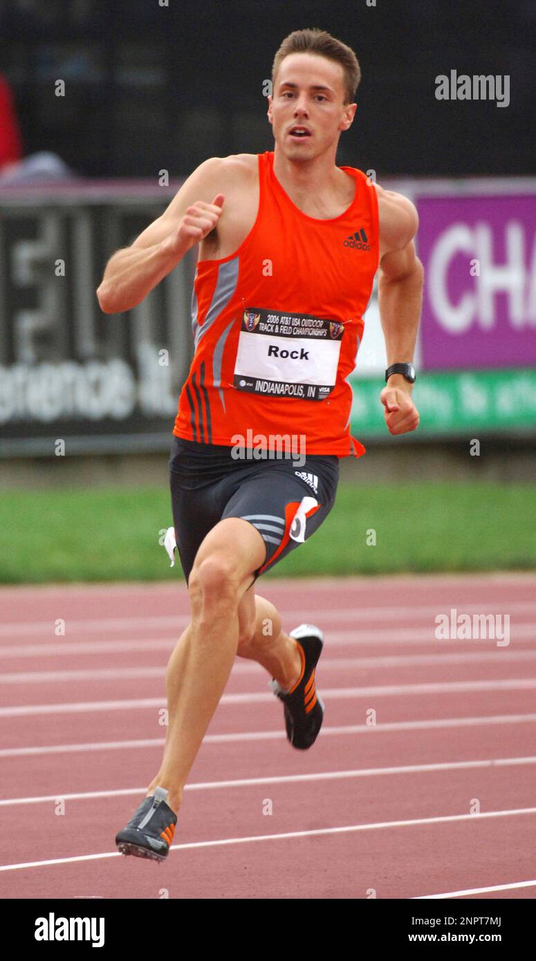 Andrew Rock wins 400-meter heat in 45.11 in the USA Track & Field ...