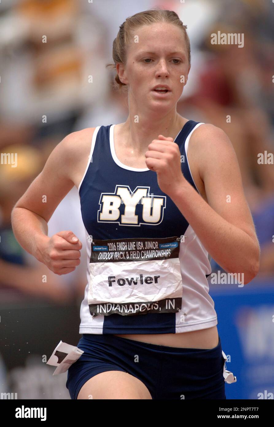 Amy Fowler of Brigham Young was second in the junior women's ...