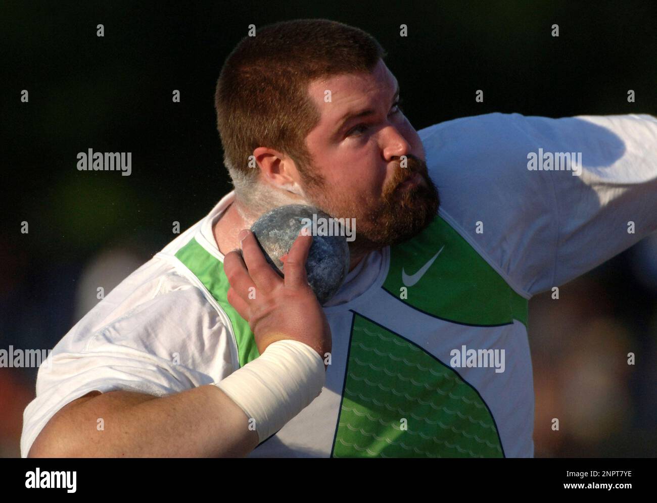 Christian Cantwell finished third in the shot put at 71-10 (21.89m) in ...