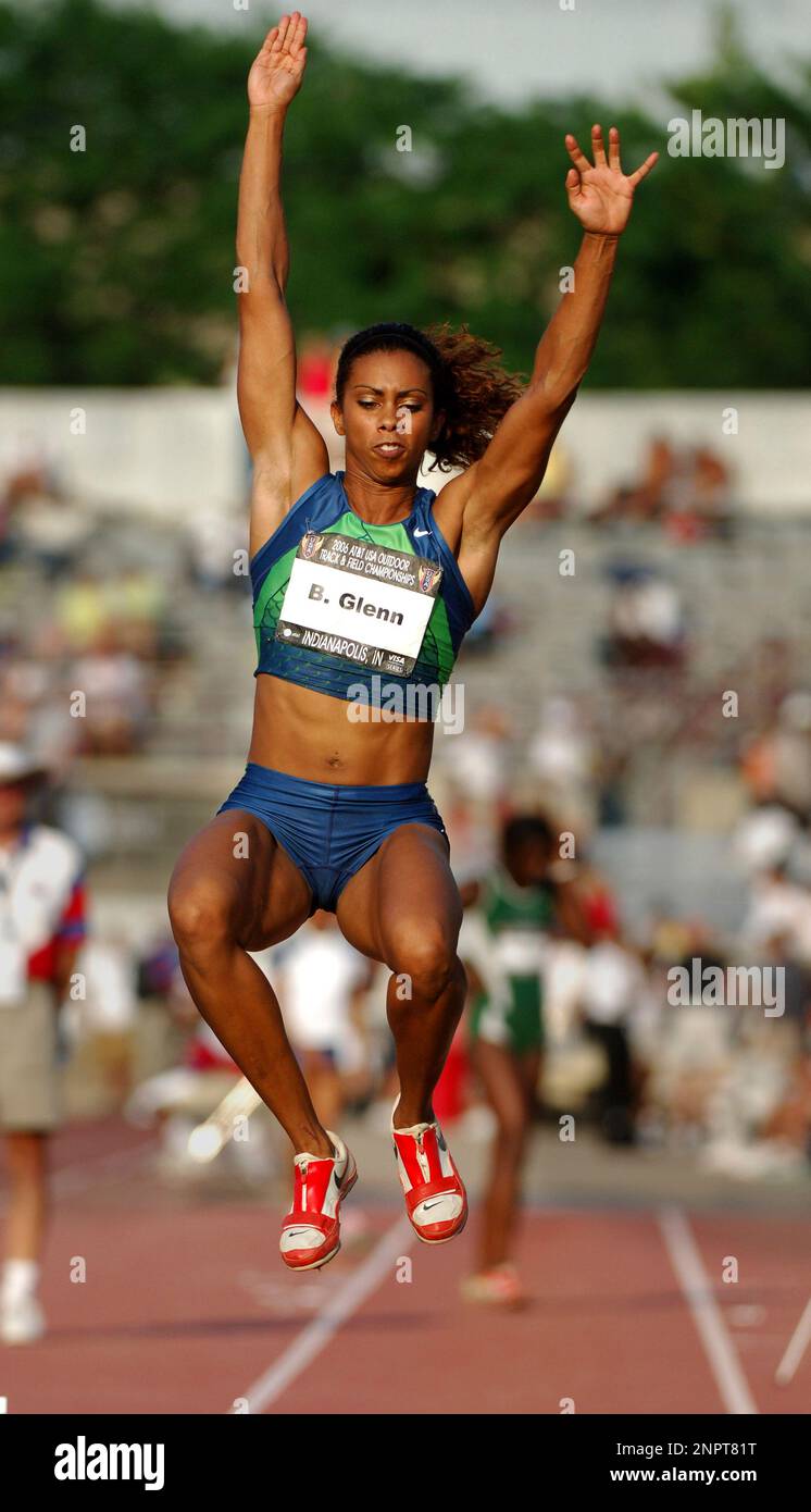 Brianna Glenn was fifth in the women's long jump at 21-7 1/4 (6.58m) in ...