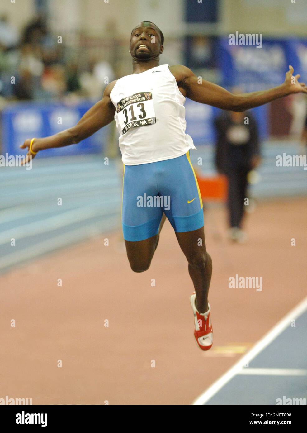 John Moffitt was sixth in the long jump at 25-6 (7.77m) in the USA ...