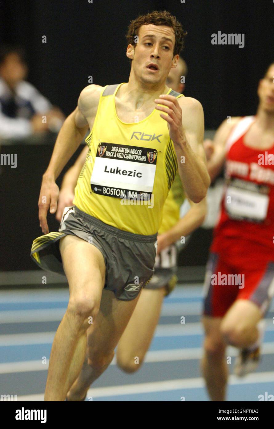 Christopher Lukezic won the 1,500 meters in 3:41.84 in the USA Track ...