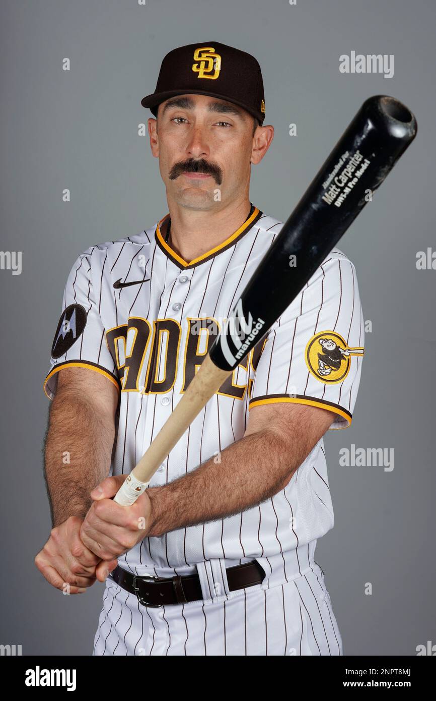 This is a 2023 photo of Matt Carpenter of the San Diego Padres baseball ...