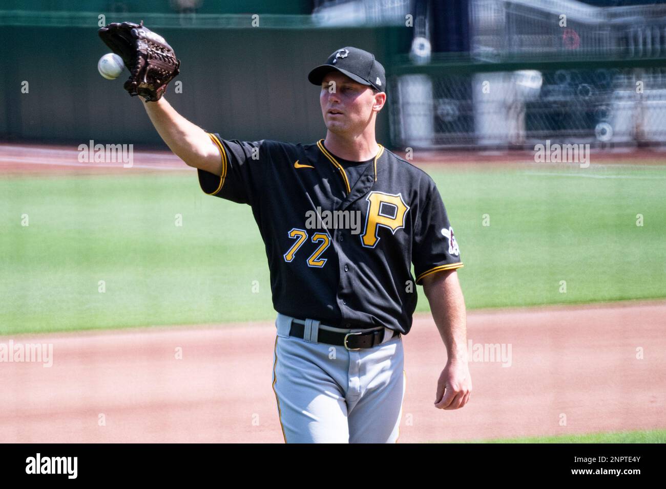 PITTSBURGH, PA - JULY 14: Pittsburgh Pirates pitcher Robbie Erlin (72 ...