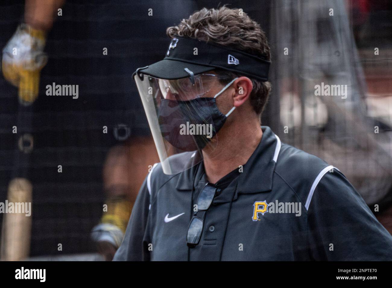 PITTSBURGH, PA - JULY 14: Pittsburgh Pirates medical staff Todd Tomczyk ...