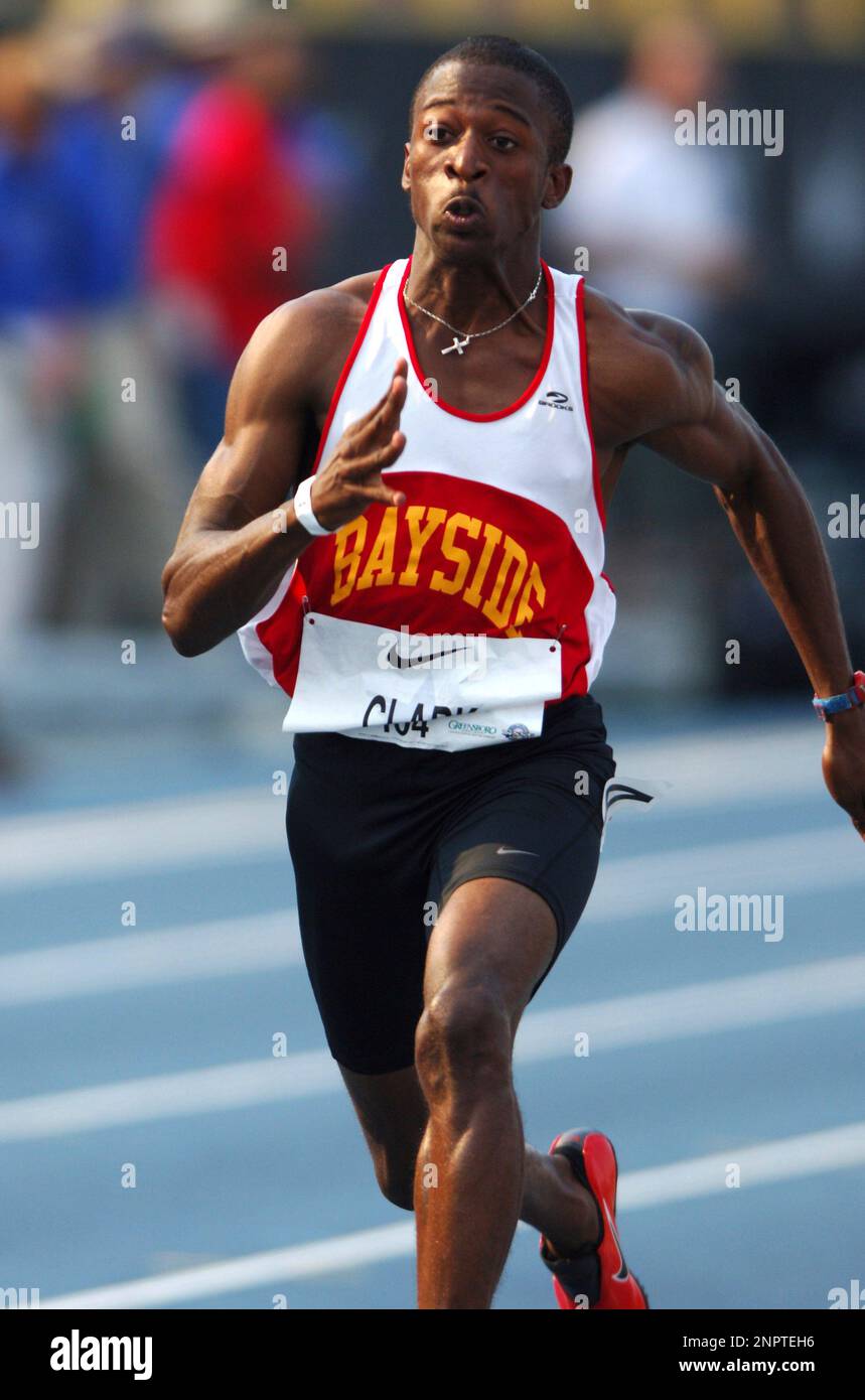 Charles Clark wins 100-meter heat in 10.74 in the Nike Outdoor ...