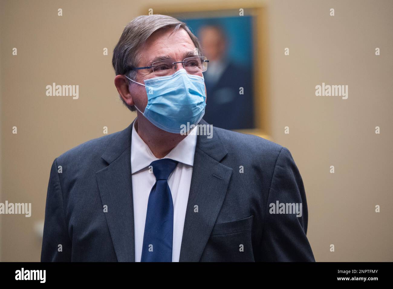 UNITED STATES - JULY 14: Rep. Michael Burgess, R-Texas, arrives for the ...