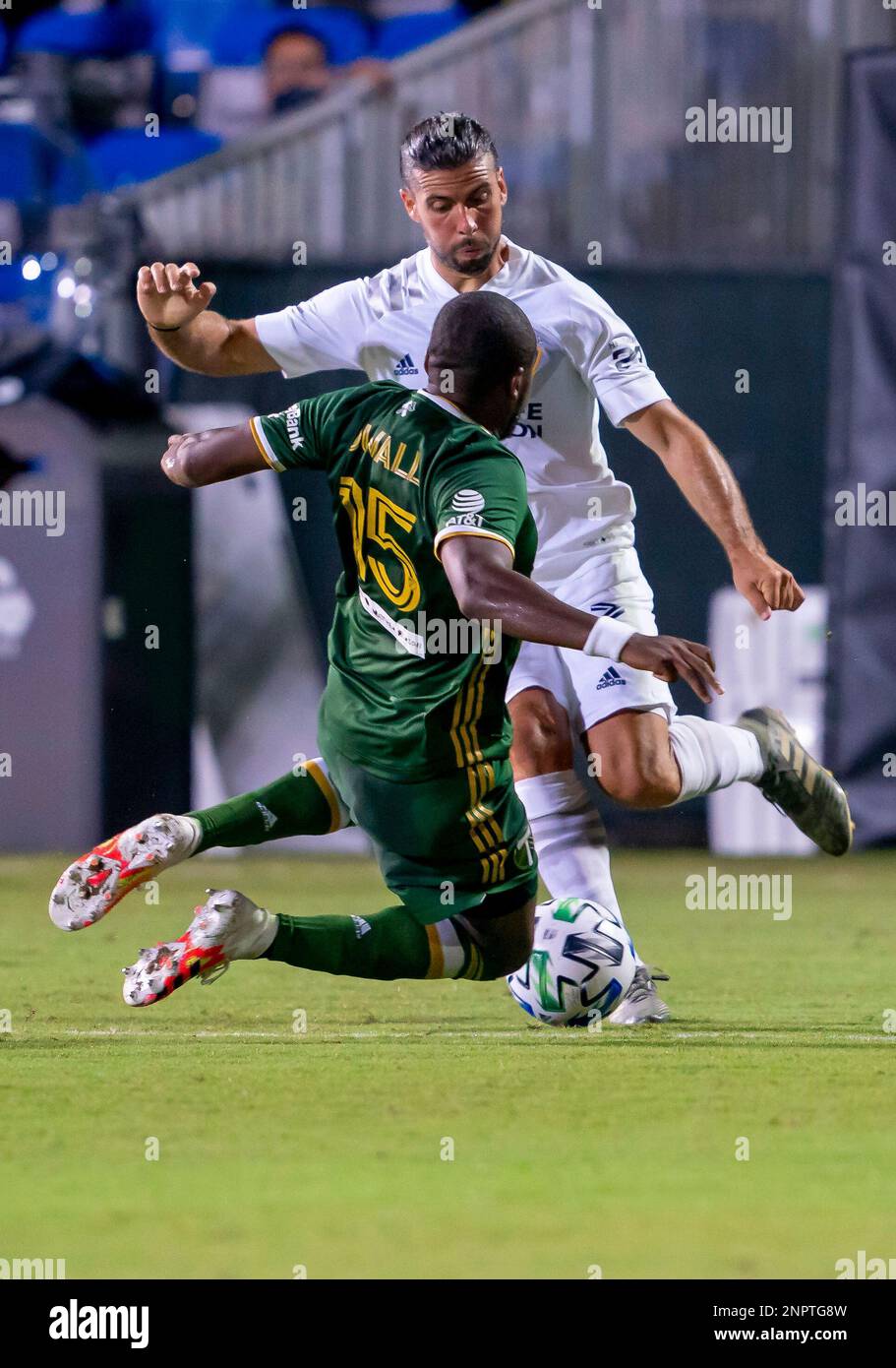 ORLANDO, FL - JULY 13: Portland Timbers defender Chris Duvall (15 ...