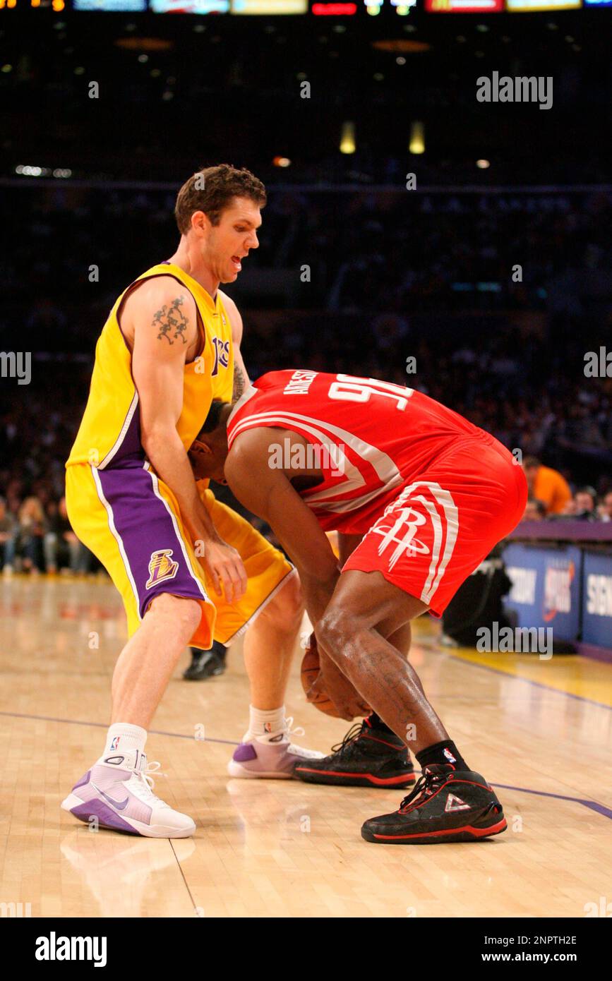 Houston Rockets forward Ron Artest (96) makes a move with the ...