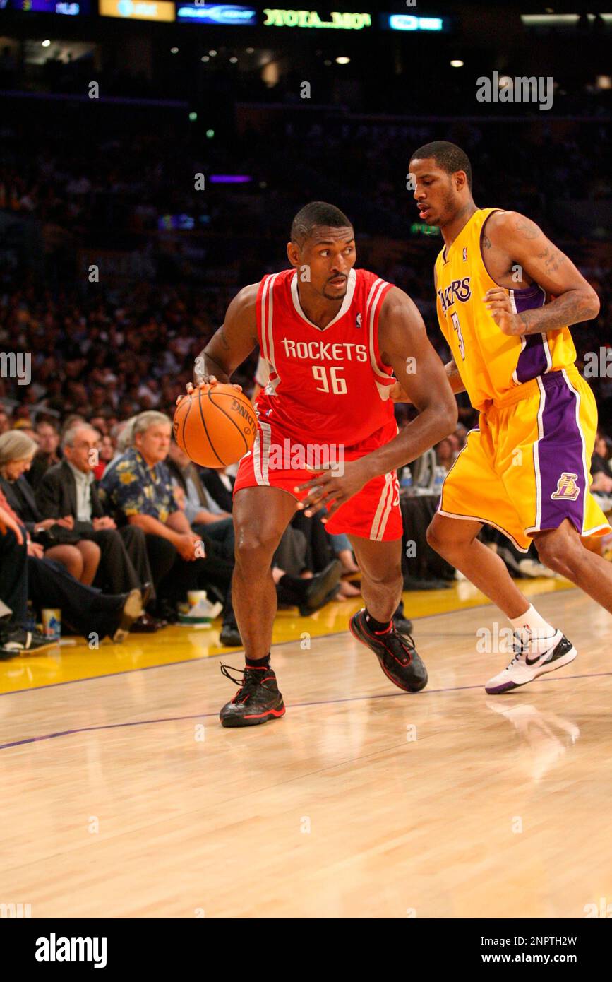 Houston Rockets forward Ron Artest (96) makes a move with the ...