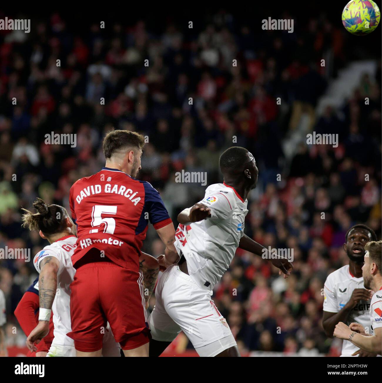 Spanish La Liga soccer match Sevilla vs Osasuna at Ramon Sanchez ...
