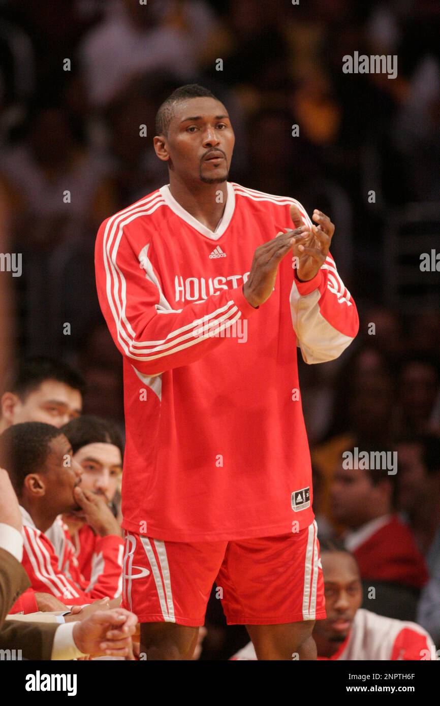 Houston Rockets forward Ron Artest (96) makes a move with the ...